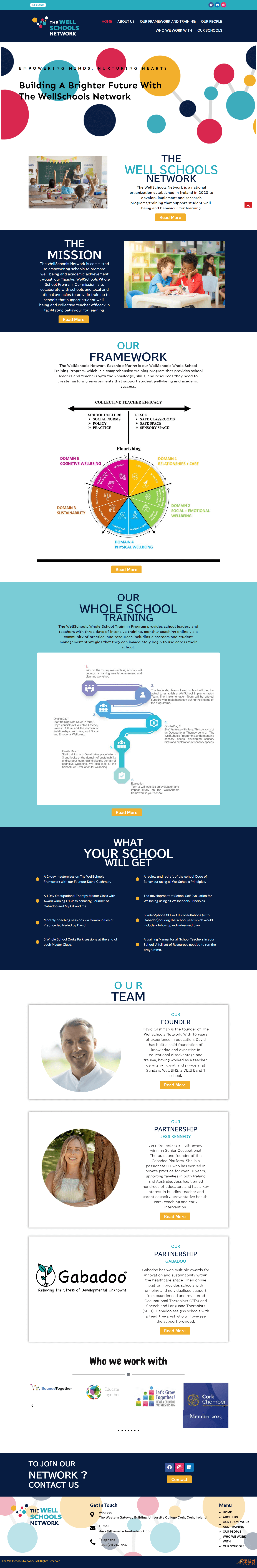 CRIAZI Schools - Website Creation